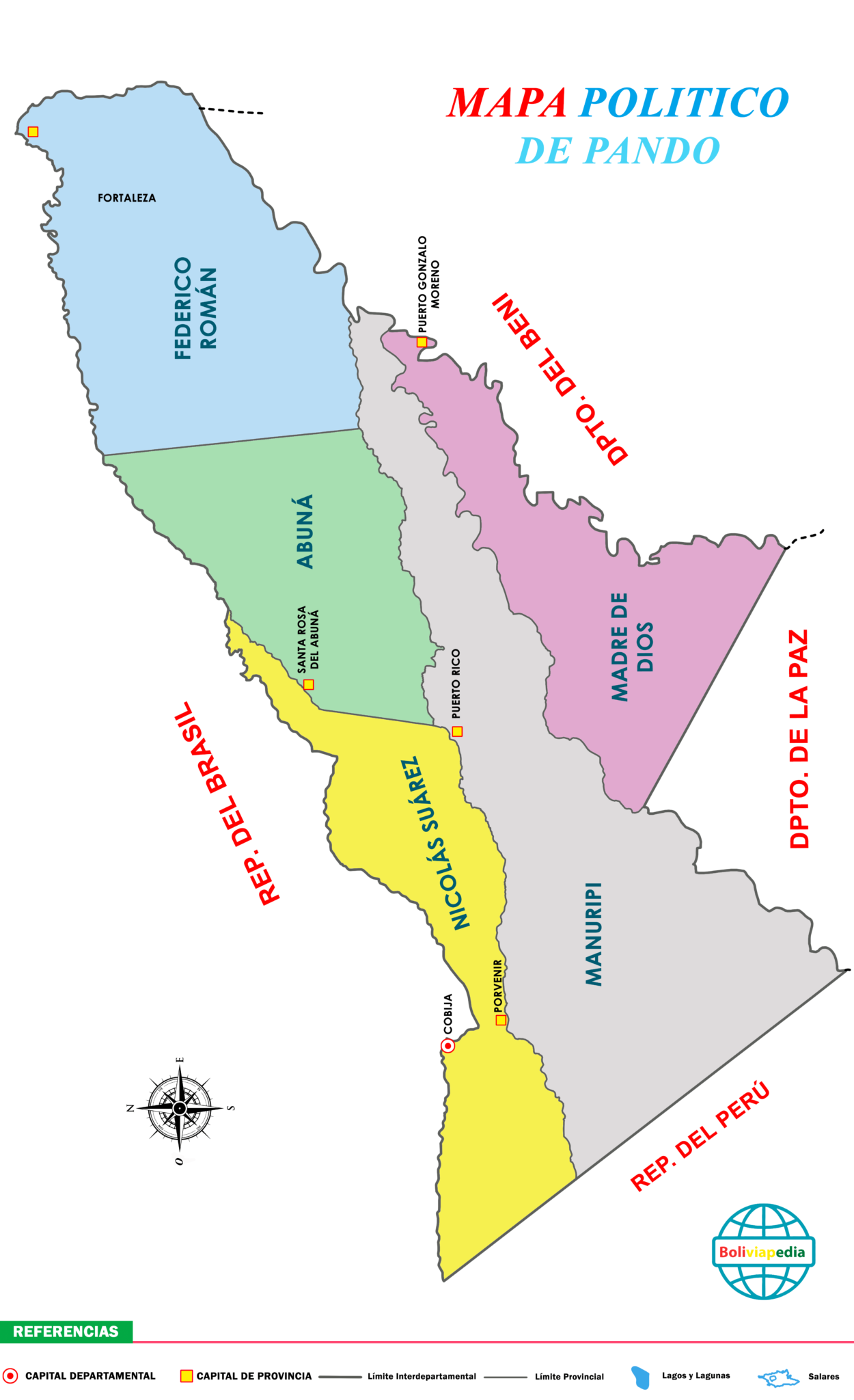 Departamento de Pando, Bolivia