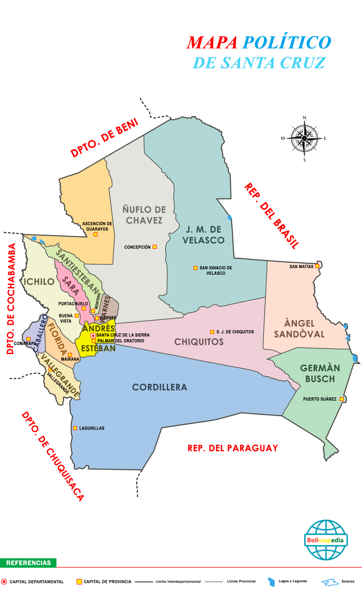 Departamento de Santa Cruz, Bolivia